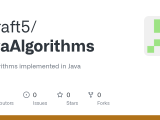 Github Npcraft Javaalgorithms All Algorithms Implemented In Java