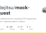 Github Nodejitsu Mock Request A Simple Testing Tool For Mocking Http