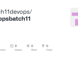Github Batch11devops Devopsbatch11