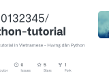 Github Mh0132345 Python Tutorial Python Tutorial In Vietnamese