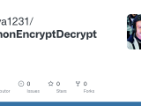 Github Surya1231 Pythonencryptdecrypt