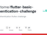 Github Bepitome Flutter Basic Authentication Challenge Basic