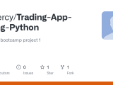 Github Prpercy Trading App Using Python Fintech Bootcamp Project 1