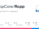 Github Rcppcore Rcpp Seamless R And C Integration