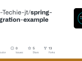 Github Java Techie Jt Spring Integration Example