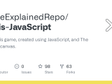 Github Codeexplainedrepo Tetris Javascript The Tetris Game Created