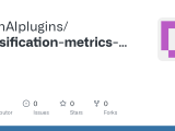 Github Dashaiplugins Classification Metrics Plugin