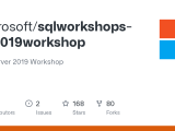 Github Microsoft Sqlworkshops Sql2019workshop Sql Server 2019 Workshop