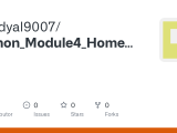 Github Poudyal9007 Python Module4 Homework