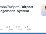Github Ganesh0706patil Airport Management System Using Python Gui Sql