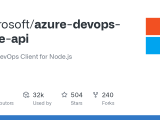 Github Microsoft Azure Devops Node Api Azure Devops Client For Node Js