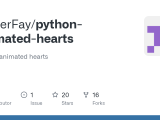 Github Coderfay Python Animated Hearts Python Animated Hearts