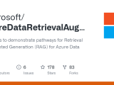 Github Microsoft Azuredataretrievalaugmentedgenerationsamples