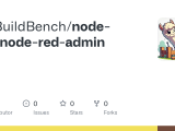 Github Bigbuildbench Node Red Node Red Admin