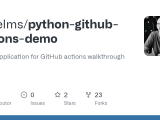 Python Github Actions Demo Test Application Py At Main Davelms Python