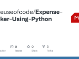 Expense Tracker Using Python Expense Tracker Py At Main Makeuseofcode