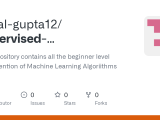 Github Gopal Gupta12 Supervised Machinelearning Algorithms This