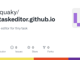 Github Mrsquaky Tinytaskeditor Github Io A Macro Editor For Tiny Task