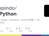 Github Deepindo Dopython Python Django Bootstrap Simpleui