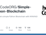 Github Howcodeorg Simple Python Blockchain Howcode S Simple Python
