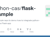 Github Python Cas Flask Example An Example Repo To Demo How To