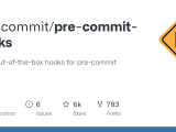 Github Pre Commit Pre Commit Hooks Some Out Of The Box Hooks For Pre