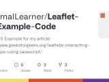 Github Optimallearner Leaflet Js Example Code Leaflet Js Example For