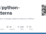 Github Faif Python Patterns A Collection Of Design Patterns Idioms