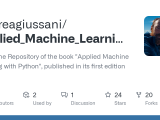 Github Andreagiussani Applied Machine Learning With Python This Is