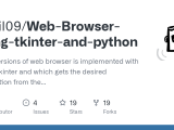 Github Akhil09 Web Browser Using Tkinter And Python The 2 Versions