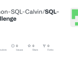 Github Python Sql Calvin Sql Challenge