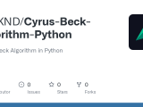 Github X10knd Cyrus Beck Algorithm Python Cyrus Beck Algorithm In Python