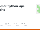 Github Poulosar Python Api Training