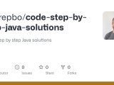 Github Andrepbo Code Step By Step Java Solutions Code Step By Step