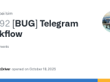 Bug Telegram Workflow Issue 1692 Simstudioai Sim Github