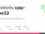Github Madebits Cpp Base32 2007 Base32 Encoder Decoder In C