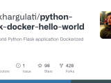 Github Shekhargulati Python Flask Docker Hello World Hello World
