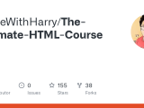 Github Codewithharry The Ultimate Html Course