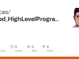 Github Yuucas Unipd Highlevelprogramming Python Course