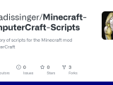 Github Lauradissinger Minecraft Computercraft Scripts Repository Of