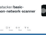 Github Lackatacker Basic Python Network Scanner