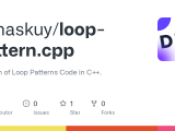 Github Dimaskuy Loop Pattern Cpp A Bunch Of Loop Patterns Code In C