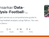 Github Iayansarkar Data Analysis Football Project Using Python This