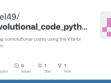 Github Vineel49 Convolutional Code Python Decoding Convolutional