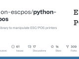 Github Python Escpos Python Escpos Python Library To Manipulate Esc