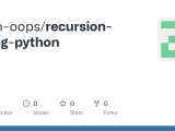 Github Sajin Oops Recursion Using Python