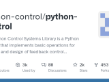 Github Python Control Python Control The Python Control Systems