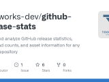Github Toolworks Dev Github Release Stats Track And Analyze Github