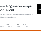 Github Glassnode Glassnode Api Python Client The Official Python
