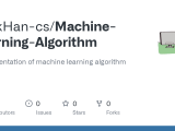 Github Nickhan Cs Machine Learning Algorithm Implementation Of